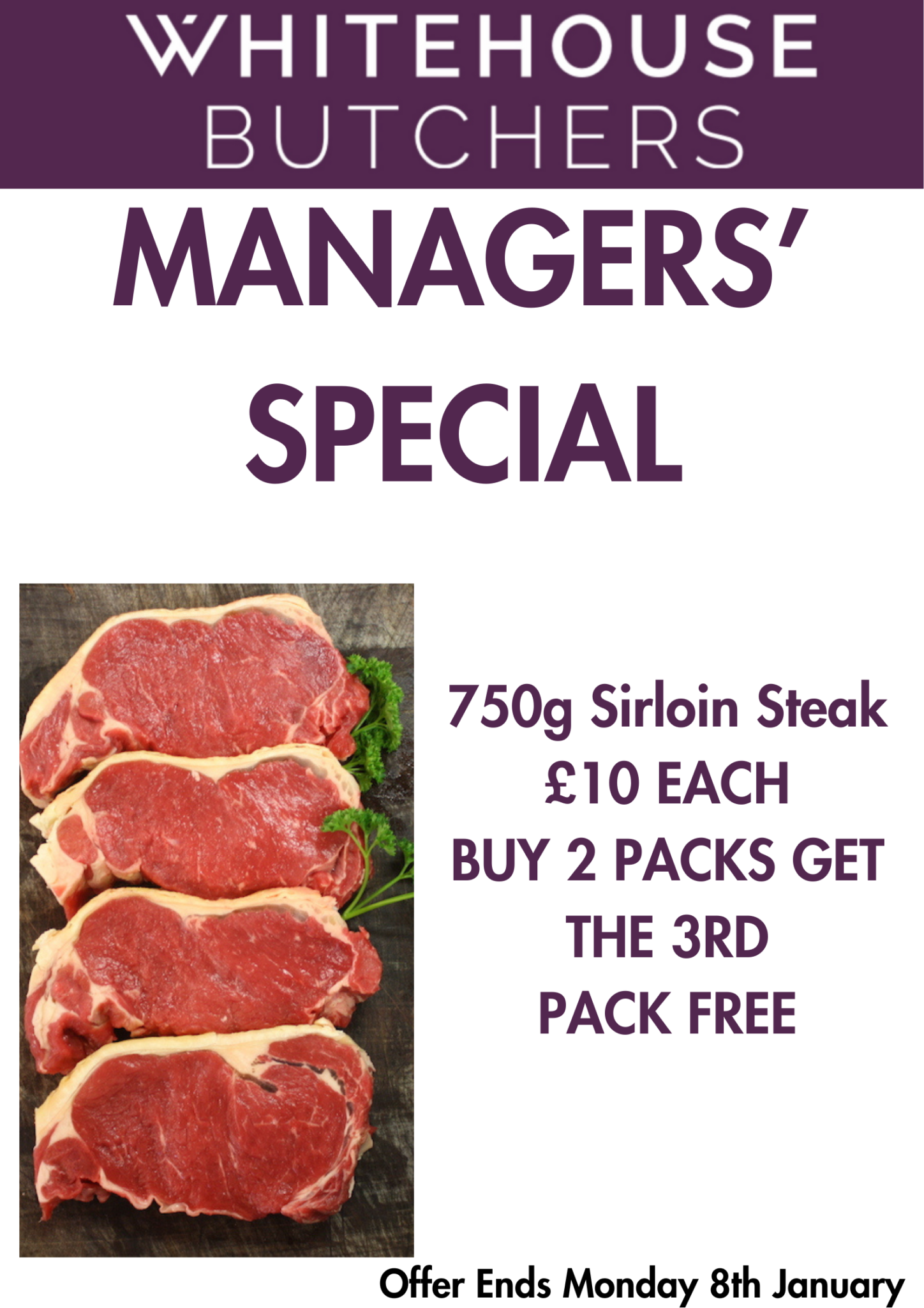 Special Offers - Whitehouse Butchers - The Home of Fresh Meat